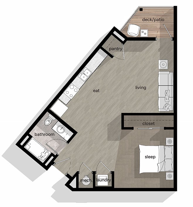 Floor Plans - Crescent Apartments