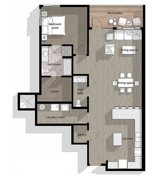 Floor Plans - Crescent Apartments
