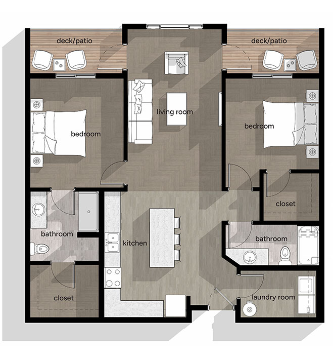 Floor Plans - Crescent Apartments