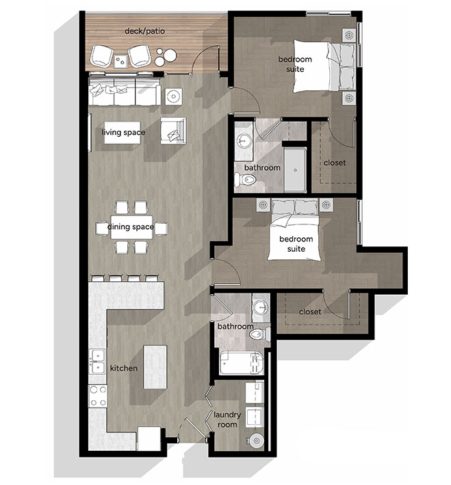 Floor Plans - Crescent Apartments